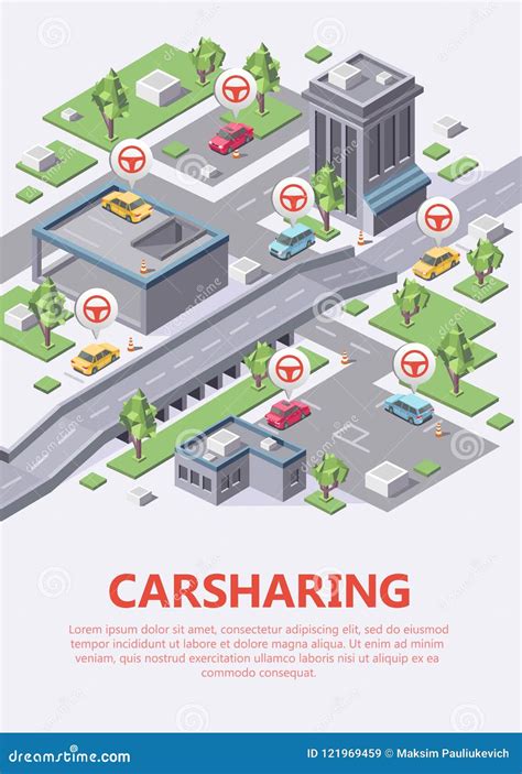 Carpool Service Illustration Cartoon Character