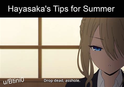 Is Hot Outside R Animemes