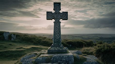 Celtic Cross On A Hilltop Background Music Video A Picture Of The