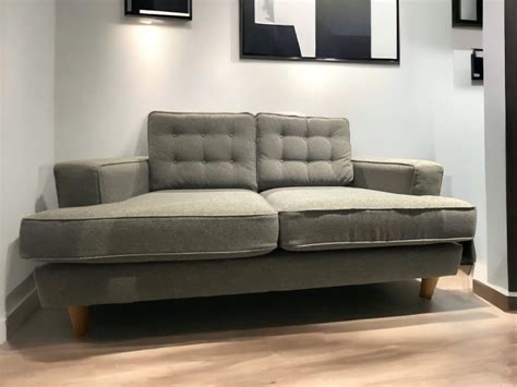 Next Grey Modern 2 Seater Sofalistic The Sofa Marketplace Buy And Sell Preloved Sofas