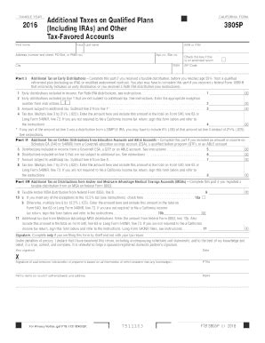 Fillable Online Additional Taxes On Quali Ed Plans Fax Email Print