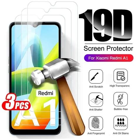 3pcs Screen Protector For Redmi 10a Sport A1 A2 Plus Tempered Glass Golven Toy Daraz Pk