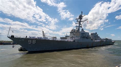Uss Forrest Sherman Departs Norfolk For Routine Deployment Commander
