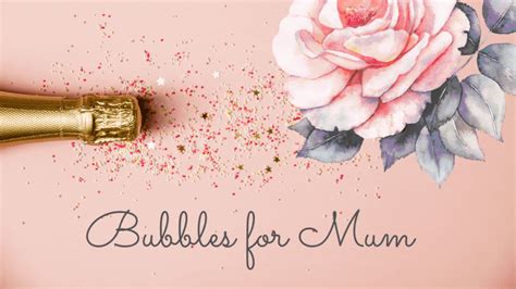 Pink Bubbles For Mum Sip Magazine