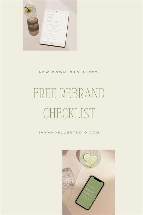 Free Rebrand Checklist Artofit
