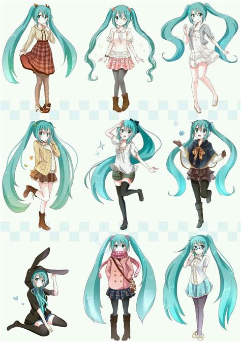 Derechos A Su Respectivo Autor Anime Chibi Kawaii Anime Vocaloid