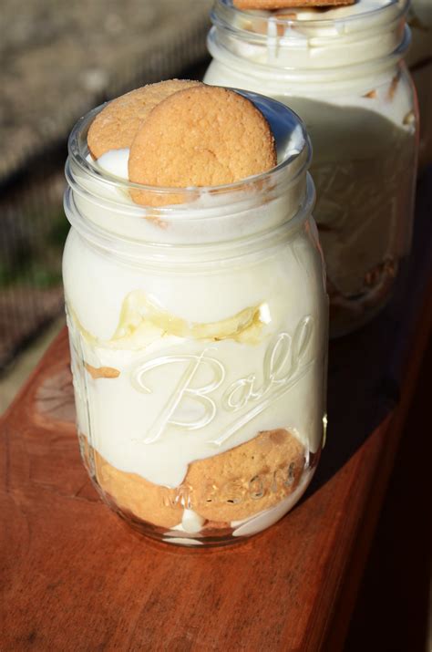 Mason Jar Banana Pudding Hi Lovely