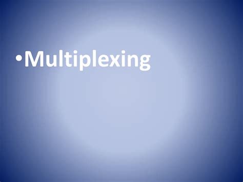 Transport Layer Services Multiplexing And Demultiplexing Pptx