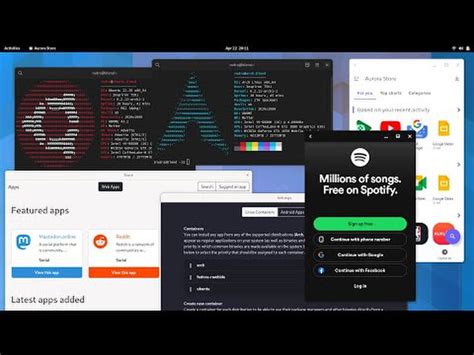 waydroidを標準搭載したarchlinuxベースのblendosが新しくリリース。コンテナで色々なosを組み合わせて使うのが特徴。aurora storeやf droidのandroid