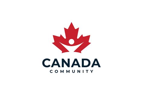 Canada Leaf Community Logo Design 13728891 Vector Art At Vecteezy