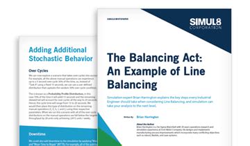 Line Balancing With Simulation Simul Blog