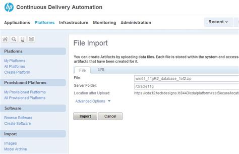 Create Oracle Database Software Package For Deployment At The Platform