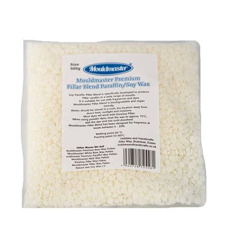 Soy Paraffin Wax Blend For Pillar Candles 250g 20kg Weights Available