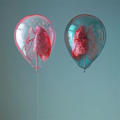 Free Artistic Lung Balloons Image Art Lungs Balloons Download At Stockcake
