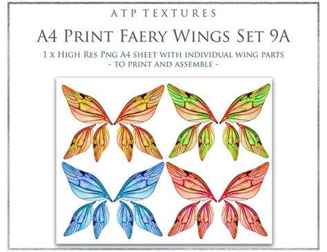 Tinkerbell Wing Template