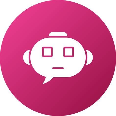 Chatbot Icon Style 21803038 Vector Art At Vecteezy