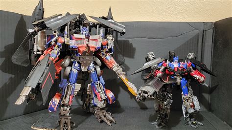 Jet Power Optimus Prime Leader Class Mb 16 And Mb 17 Combined