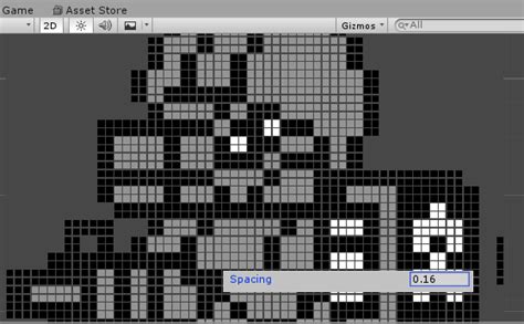 Dot Matrix Sprite Shader Unity Engine Unity Discussions