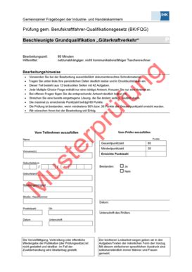 Ausfüllbar Online ihk arnsberg Dieser Teil besteht aus 12 bedruckten