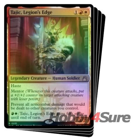 Foil Tajic Legions Edge X4 Mnm Magic The Gathering Mtg Ravnica