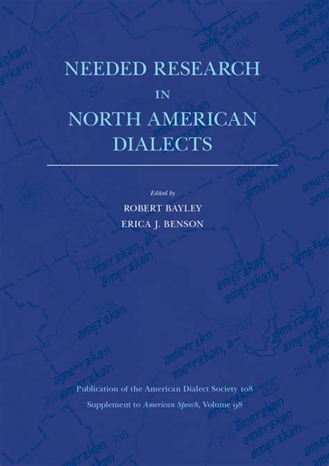 8 Lets Make Some Noise Using Large Scale Data Sources For North American Dialect Research