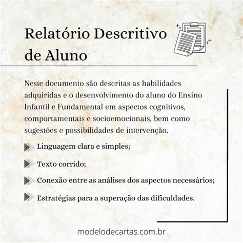 Relatório Individual Do Aluno O Que É Modelos Exemplos Zoneamento