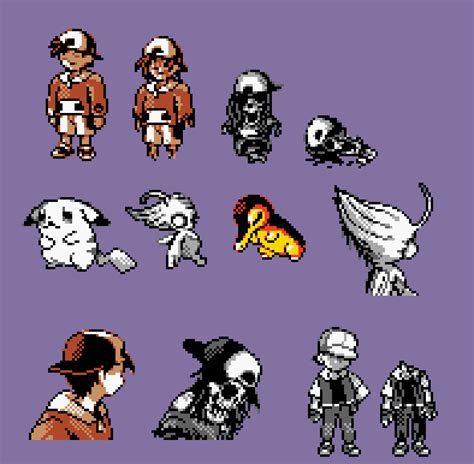 Pokemon Silver Sprites