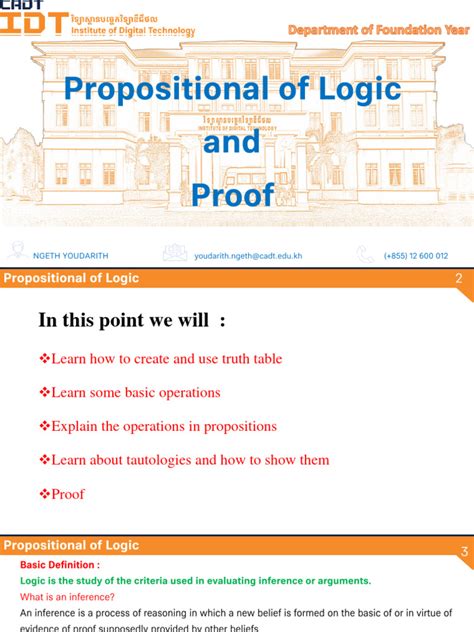 Basic Of Logic Pdf If And Only If Metalogic