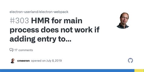 Hmr For Main Process Does Not Work If Adding Entry To Webpackadditionsmainjs · Issue 303