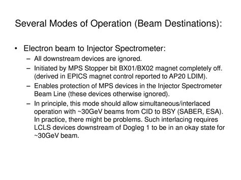 Machine Protection For LCLS Injector Commissioning IMPS Ppt Download