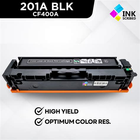 Inkscribed 201a Cf400a Cf401a Cf402a Cf403a Cmyk Colored Toner