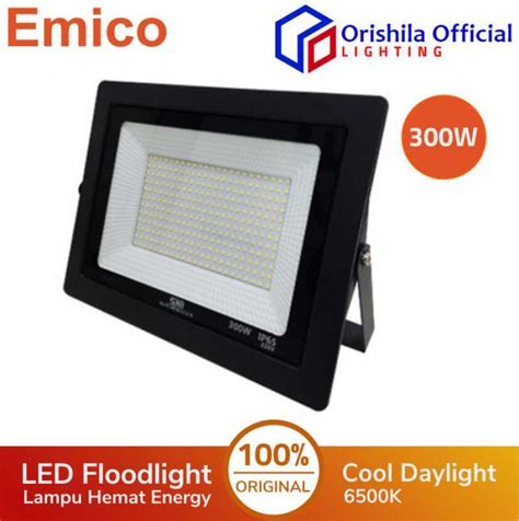 Promo Emico Lampu Sorot Led 300w Floodlight Tembak Outdoor 300 Watt