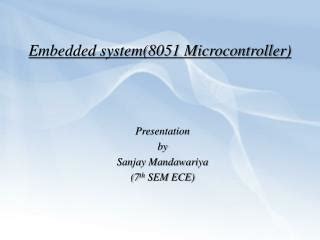 Ppt The Microcontroller Architecture Powerpoint Presentation
