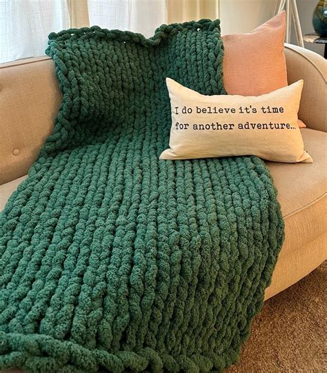 Green Baby Blanket Etsy