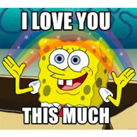 I Love You Spongebob Meme