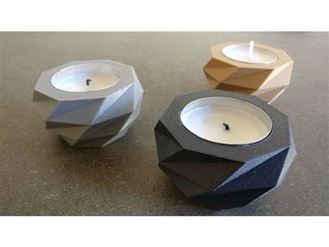Candle Holder For 38mm Diameter Candles Easy To Print No Support