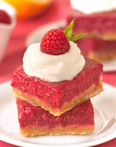 Raspberry Lemon Bars Whole Grain Texanerin Baking