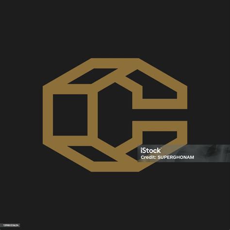 Letter C Symbol Stock Illustration Download Image Now Abstract