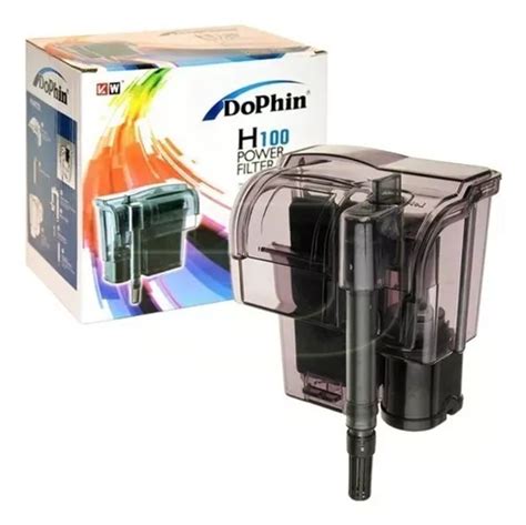 Filtro Cascada De Pecera De 40 A 70 Litros Dolphin H100 Envío gratis