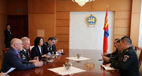 АНУ ын Тусгай хүчний командлагч айлчиллаа