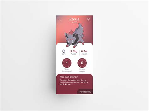Pokedex App Design On Behance