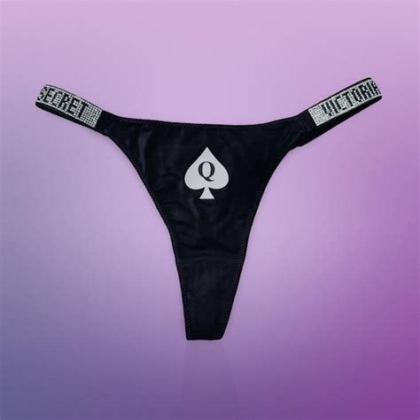 Queen Spades Panties Etsy