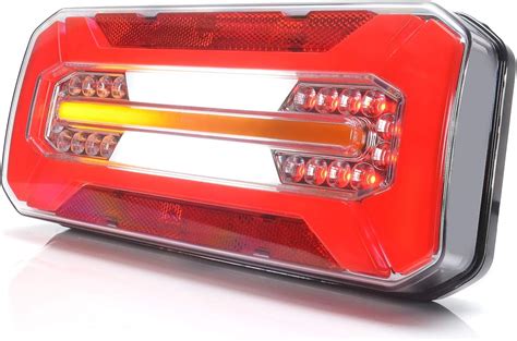 Amazon fr WAŚ Feu arrière à LED pour camion remorque de camion 6