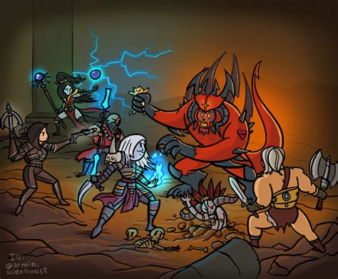 My First Diablo 3 Fan Art Couldnt Help But Kawaii Ify It Rdiablo
