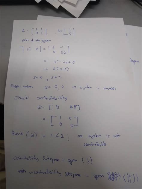 [solved] consider the system defined by show that this system cannot be course hero