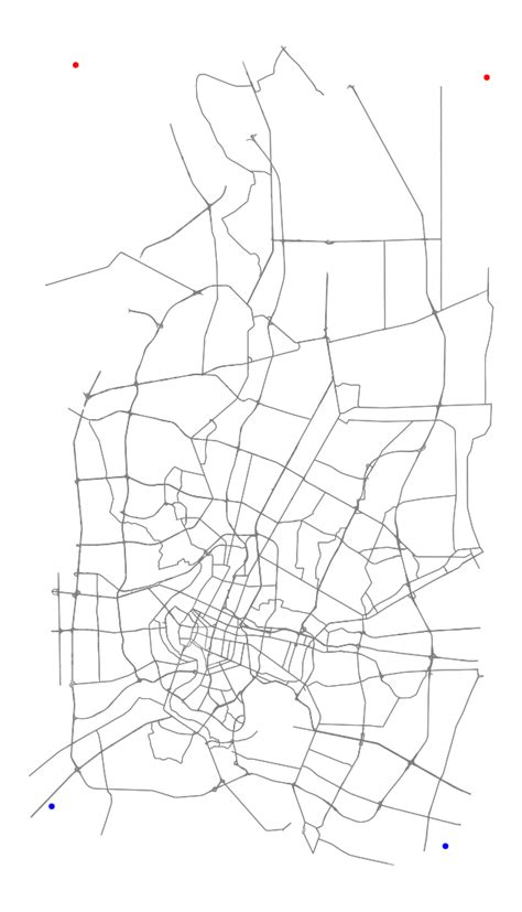 Networkx Generate Random Points On Osmnx Graph Stack Overflow