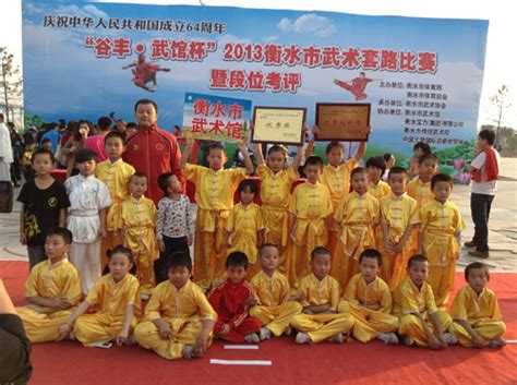 “谷丰·武馆杯”2013衡水市武术套路比赛暨段位考评衡水市武术馆 官网