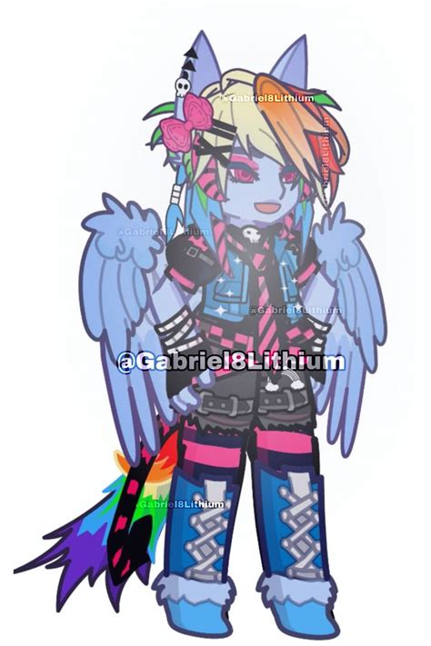 Gacha Life 2 Mlp Rainbow Dash