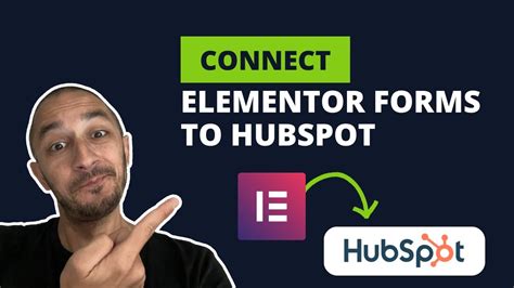 Connect Elementor Forms To Hubspot Step By Step Youtube