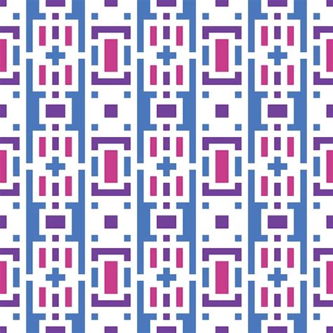 Premium Vector Pixel Art Seamless Pattern